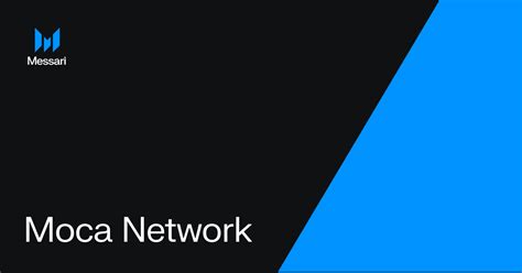 Moca Network Price Moca To Usd Research News And Fundraising Messari