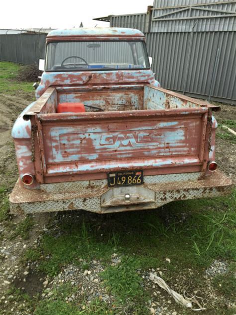 1956 Gmc Big Window V8 Pickup California Truck Hot Rod Daily Driver