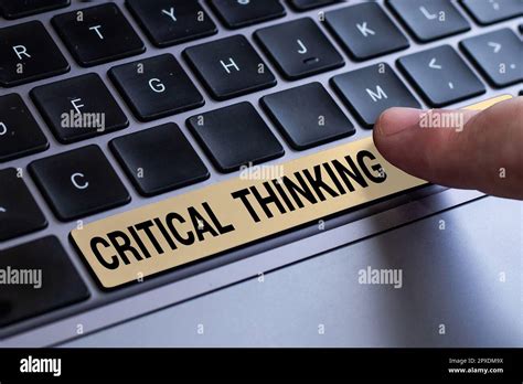 Conceptual Caption Critical Thinking Business Idea Sequence Of Stages