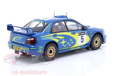 Ixo 1 24 Subaru Impreza S7 WRC 5 Rallye イギリス 2001 Burns Reid