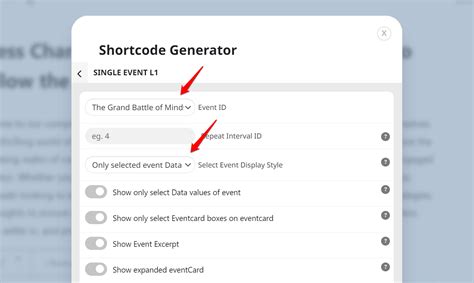How To Use Single Event Data Values Documentation