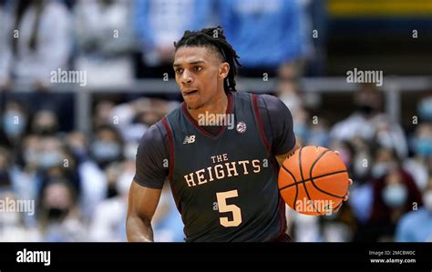 Boston College Guard Demarr Langford Jr 5 Dribbles During The Second
