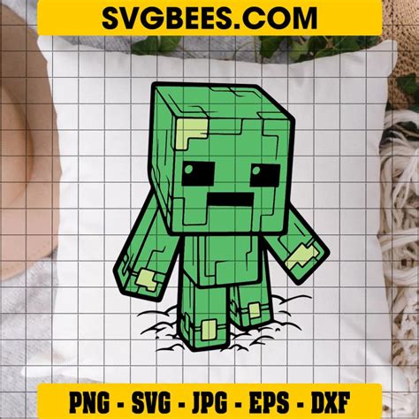 Cute Creeper Svg Cute Creeper Minecraft Svg Minecraft Creeper Svg