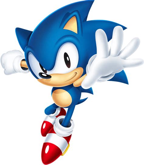 Is Classic Sonic Fat Or At Least A Little Chubby His Stomach Is Round