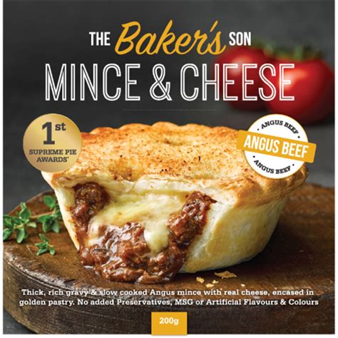 The Bakers Son Mince And Cheese Pie 200g Prices Foodme