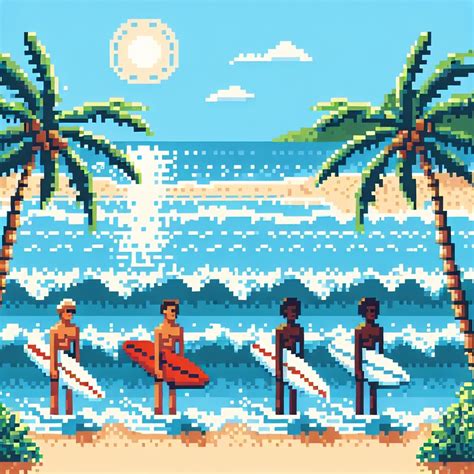 Explore Breeze Pixel Art Art