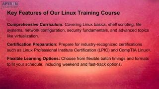 Linux Training Course In Noida Pptx PPT
