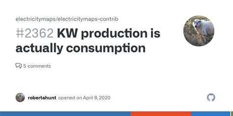 KW Production Is Actually Consumption Issue 2362 Electricitymaps