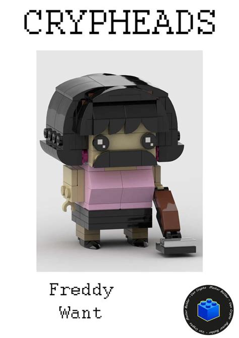 Lego Moc Freddie Mercury I Want To Break Free By Vancrypto