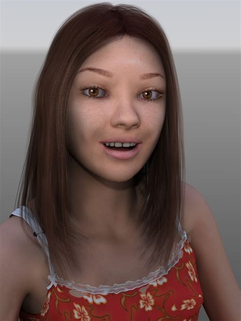 realistic hair renders in poser renderosity