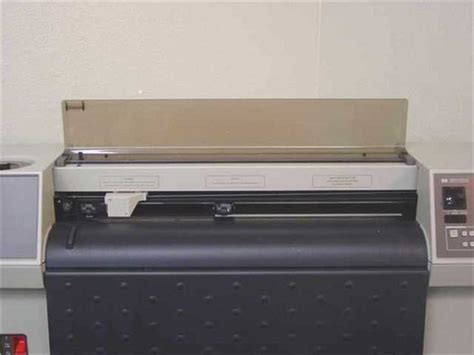 Hp 7580b 24 8 Pen Hewlett Packard Plotter W Stand