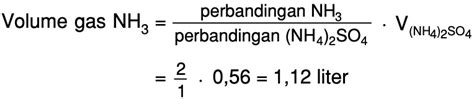 Gas Amonia Nh3 Dapat Dihasilkan Dari Reaksi Nh32so4 2koh → K2so4