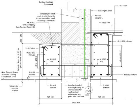 Bar Anchorage At Foundation Level Download Scientific Diagram