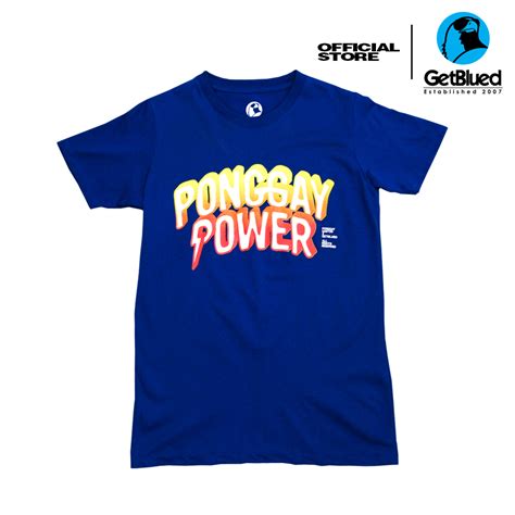 Getblued Collabs Ponggay Gaston Ponggay Power Royal Blue T Shirt For