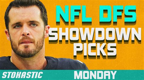 Nfl Dfs Showdown Strategy Mnf Week 5 Raiders Vs Chiefs Monday Night