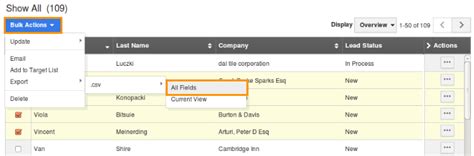 How To Export Leads To Csv File Apptivo Portal