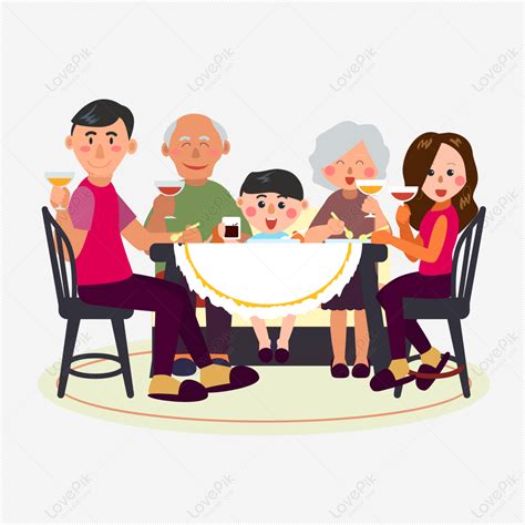 Sabay Kumain Ng Pamilya