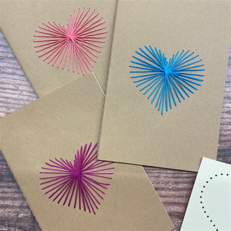 Heart Notebook String Art Kit Craft Emporium