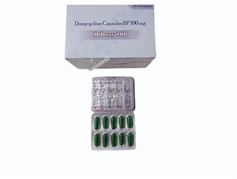 D Doxy 100mg Capsule Packaging Size 1x10 At Rs 400 Box In Nagpur Id