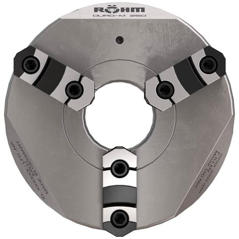 Rohm Manual Lathe Chuck 12 3 Jaws Self Centering MSC Direct