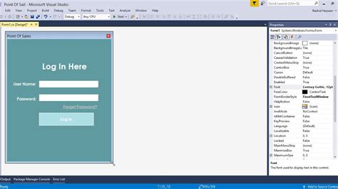 Part 1 Design A Dashboard For Point Of Sales In C Win Form App Youtube