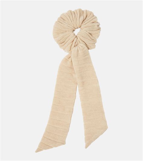 Loro Piana Cocooning Cashmere Scrunchie In Natural Lyst