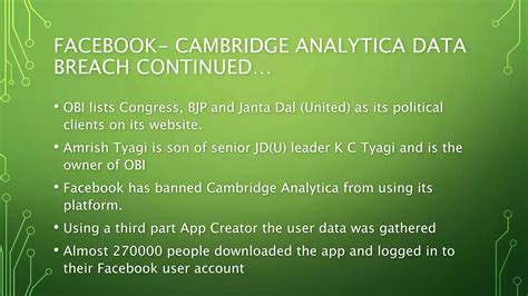 Facebook Data Breach Pptx