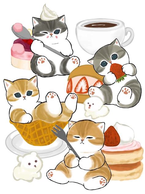 神楽 じょー🐾😺🐾 On Twitter Rt Mofu Sand 喫茶店の日 おいしいにゃ🍓