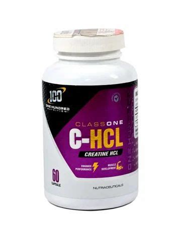 Creatine Powder One Hundred Nutrition Classone C Hcl Creatine Capsules From Ganaur