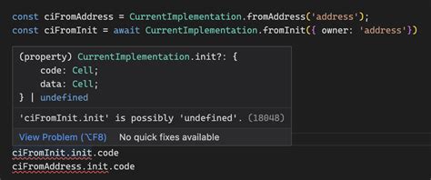 Proposal Improve TS Wrapper S Init Type Issue Tact Lang Tact GitHub