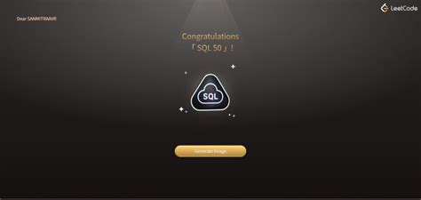 Sql Leetcode Databasemanagement Problemsolving Codingjourney Sanmitraa V R