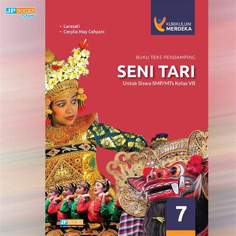 Jual Buku Pendamping Kurmer Sekolah Seni Tari SMP Kelas 7 Kurikulum