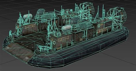 Lcac 27 Hovercraft Free Vr Ar Low Poly 3d Model Cgtrader