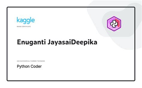 Python Kaggle Growthmindset Lifelonglearning Jayasai Deepika