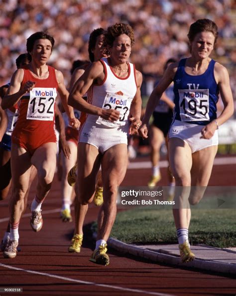 Jarmila Kratochvilova Of Czechoslovakia Running In The Womens 800m