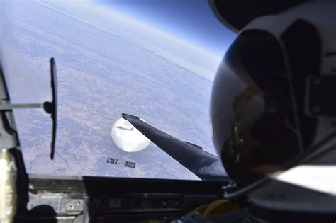 Pentagon Releases Image Of Pilot Selfie With Chinese Spy Balloon