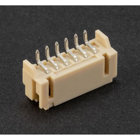 Edac 140 506 417 060 Smt Header Right Angle 6 Positions Rapid Electronics