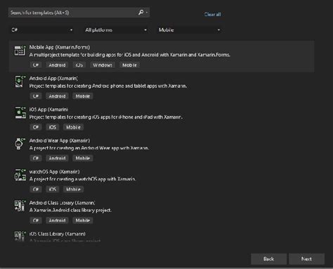 Create Xamarin Forms Application Using C For Android Ios
