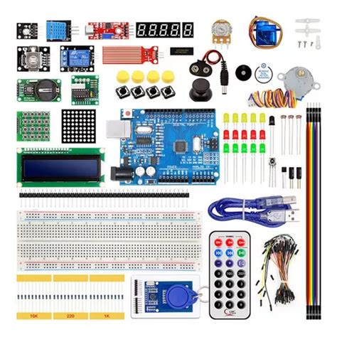 Super Starter Kit Compatible Con Arduino Uno Electronicos Meses Sin