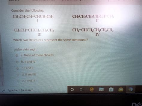 Solvedconsider The Following Ch Ch Ch Chch Ch Chch Ch Ch Ch Chch