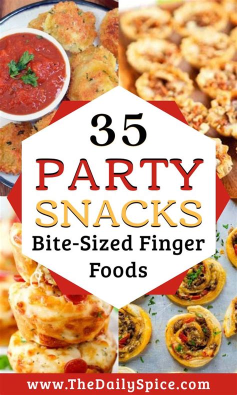 35 Perfect Party Finger Foods Party Appetizers The Daily Spice