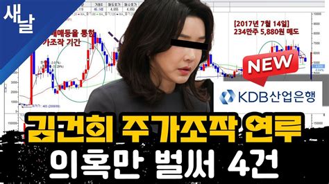 짤 김건희 주가조작 연루 의혹만 벌써 4건 Youtube