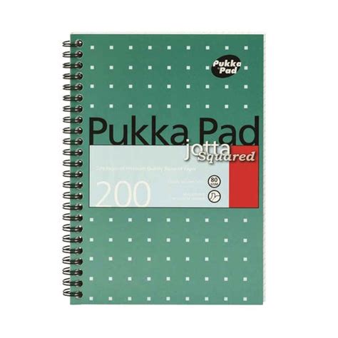Pukka Jotter Pad Squared A5 80gsm 200 Pages 100 Sheets
