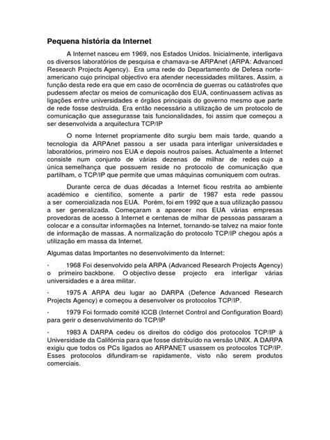 introdução tcp ip pdf protocolo de controle de transmissão