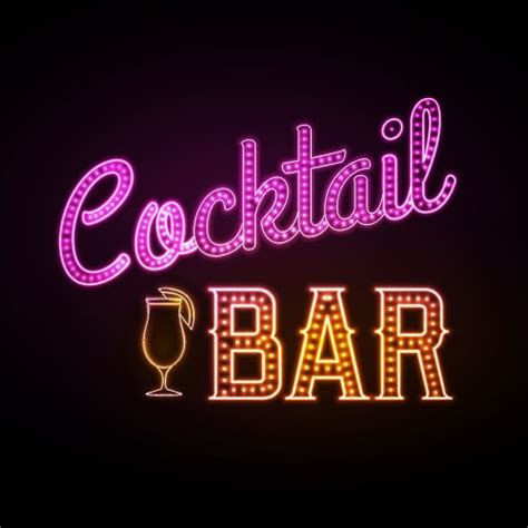 Street Coffee Signboard Neon Royalty Free Vector Image