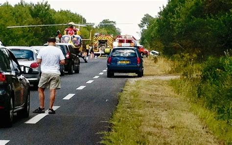 Médoc 33 deux accidents en deux heures sur la route des plages