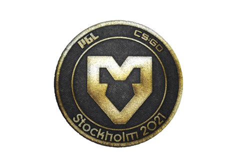 Patch MOUZ Gold Stockholm 2021 CS GO CS2 Wiki By CS MONEY