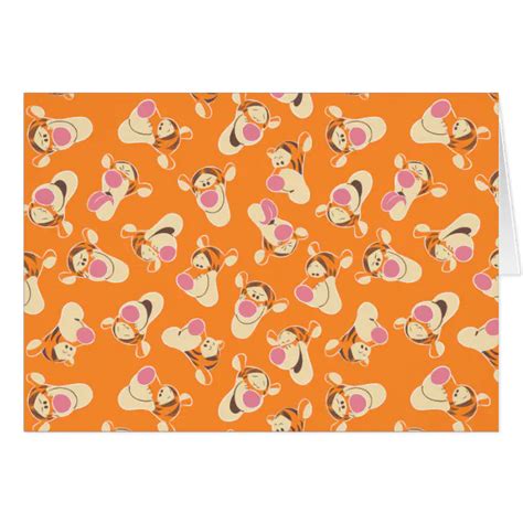 Winnie The Pooh Tigger Faces Pattern Zazzle