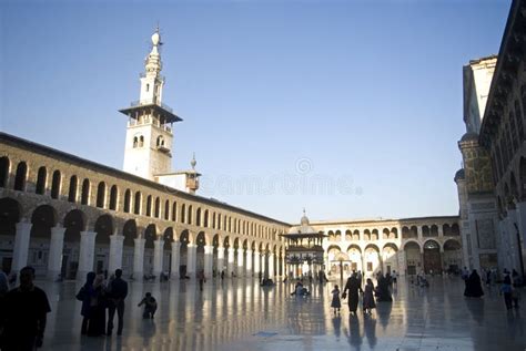 Mosquée D Umayyad Damas Syrie Photographie éditorial Image du