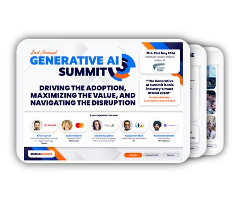 Generative Ai Summit Official Agenda 2024 Generative
